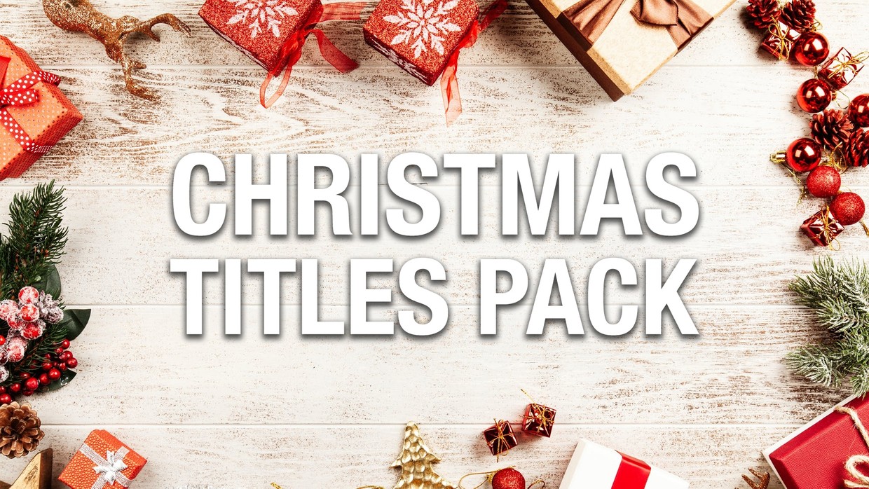 Christmas Titles VFXnut christmas-titles-vfxnut