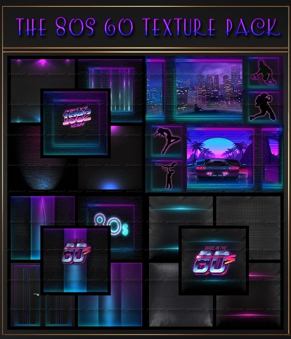 The 80s 60 Textures - Jazziee2