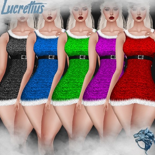 (IMVU) Xmas Dress Bundle | sis3D Mesh - LD Designs