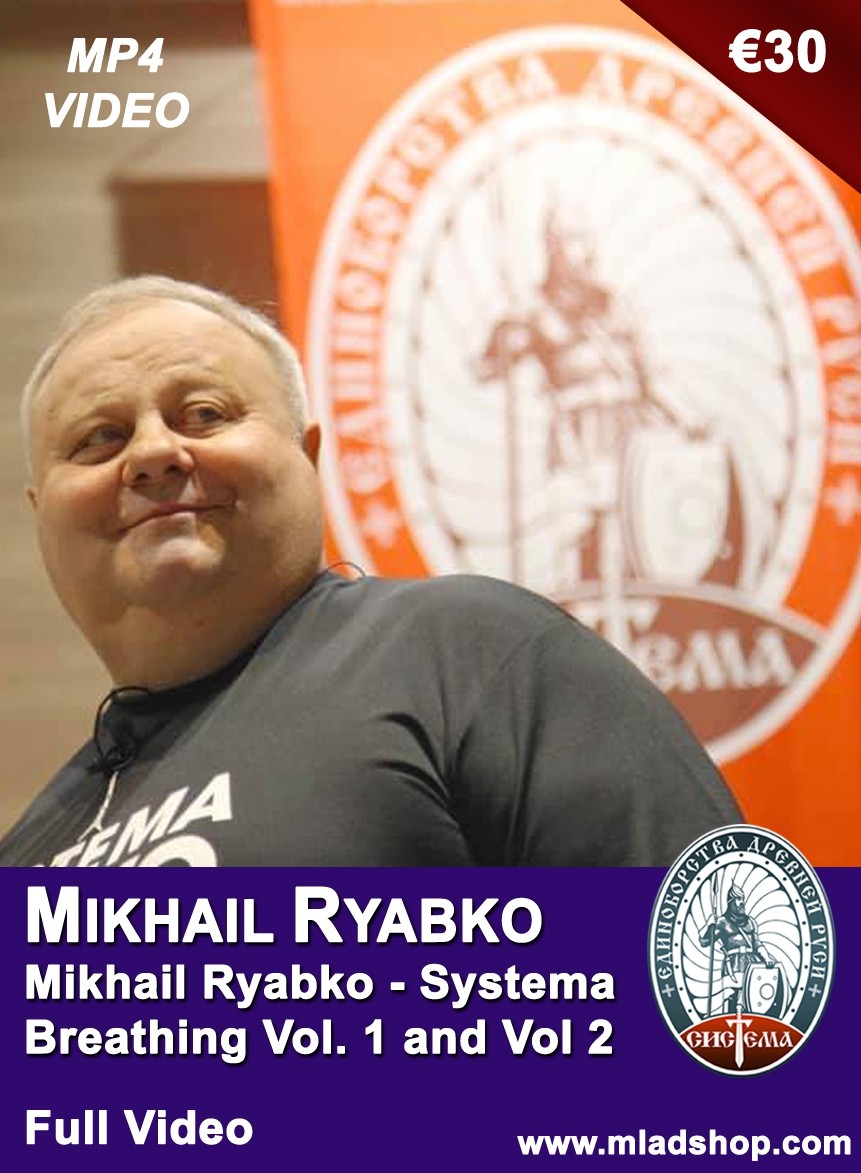 Mikhail Ryabko - Systema Breathing Vol. 1 and Vol 2 - www.mladshop.com