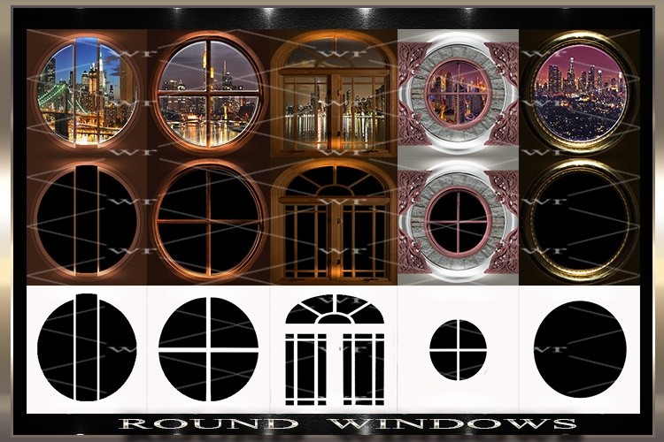 ~ ROUND WINDOWS IMVU TEXTURE PACK ~ - WildRoseGr