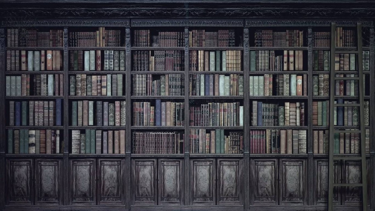 Haunted Library - Spectral Illusions