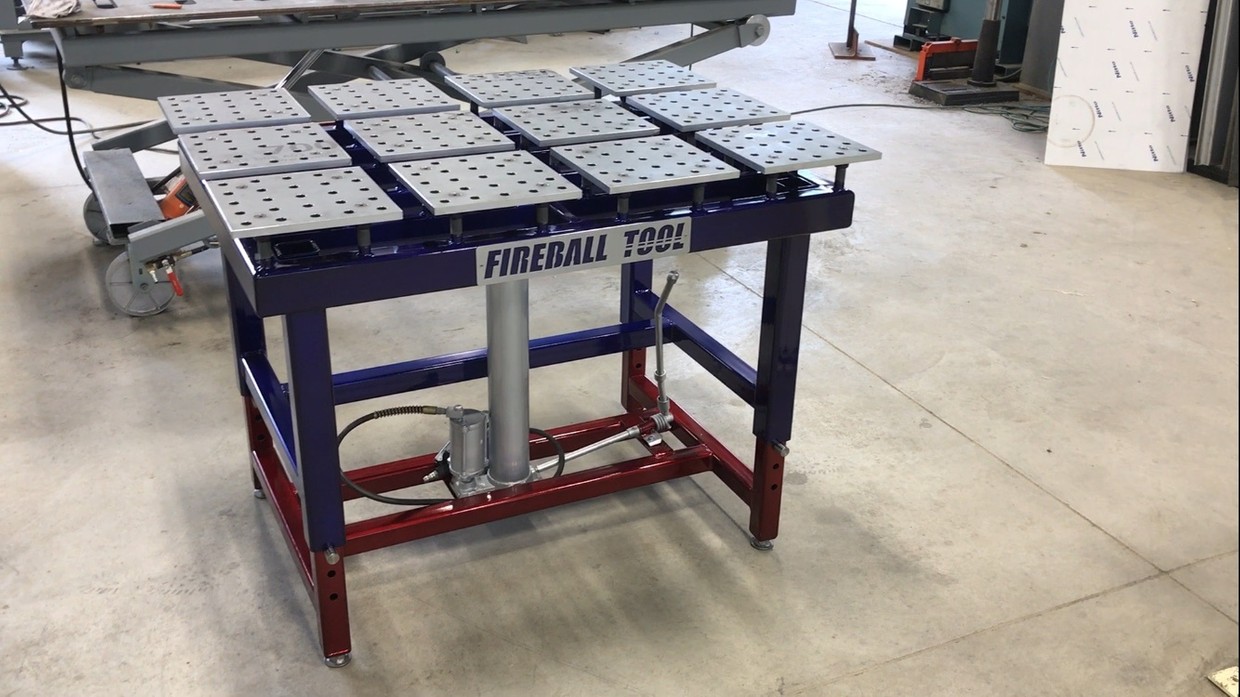 Adjustable DIY Welding Table - 7492683123055970