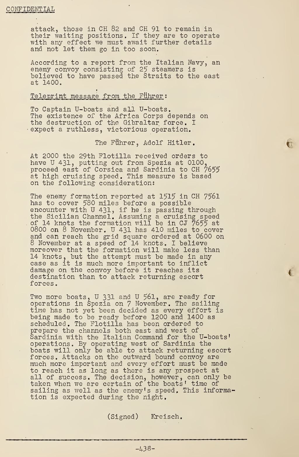 World War II German U-Boat Captains' War Diaries U.S ...