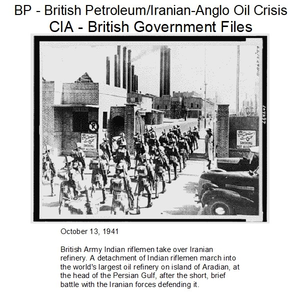 BP - British Petroleum Anglo-Iranian Oil Crisis CIA ...