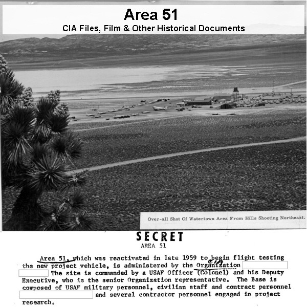 Area 51 CIA Files, Film & Other Historical Documents ...