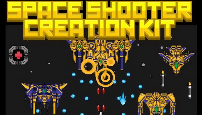 Top-Down Space Shooter Creation Kit - GameArt2D.com