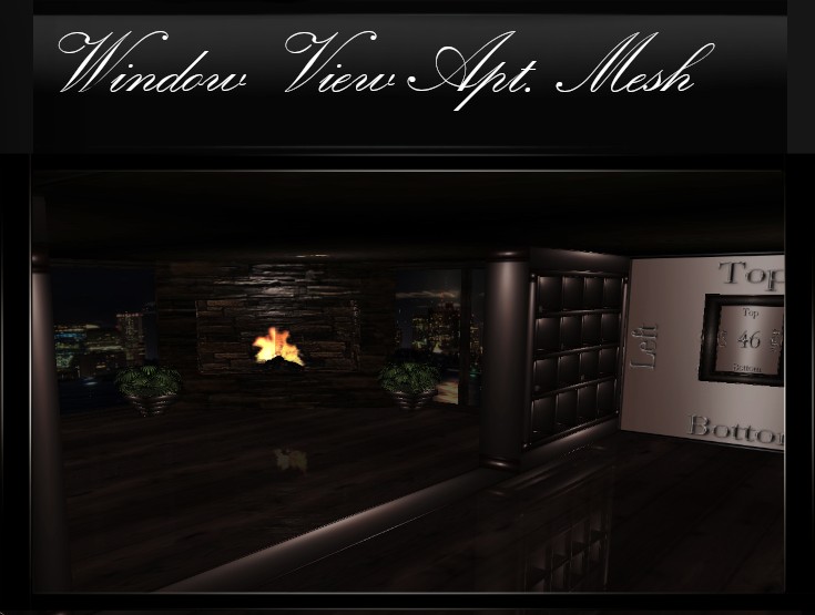 Window_View IMVU Apartment Mesh - MysticSinZ File Sales