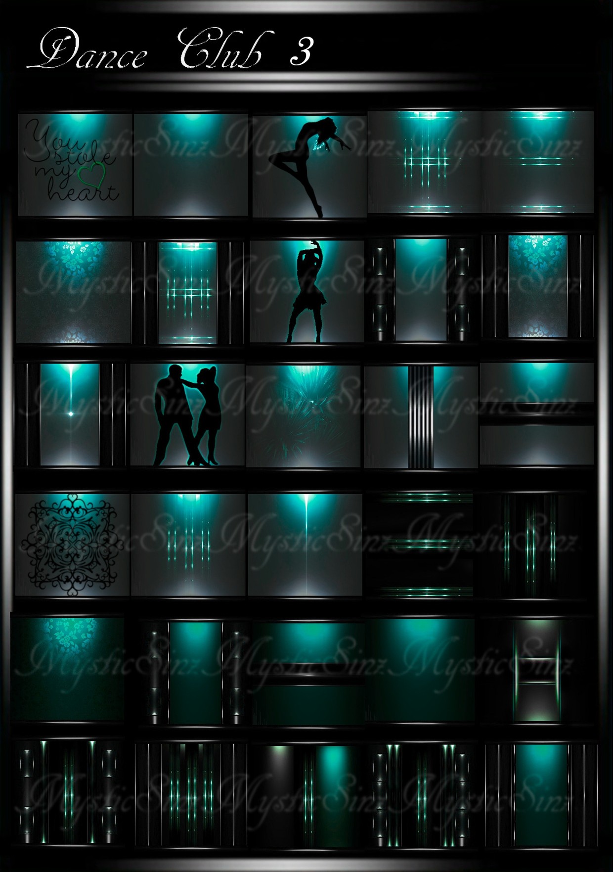 Dance Club 3 IMVU Texture Collection - MysticSinZ File Sales