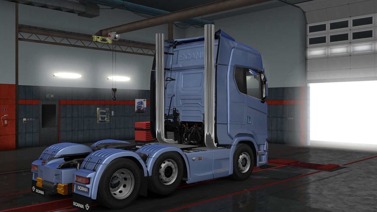 Scania S&R series stacks pipes - LWJ MODDING