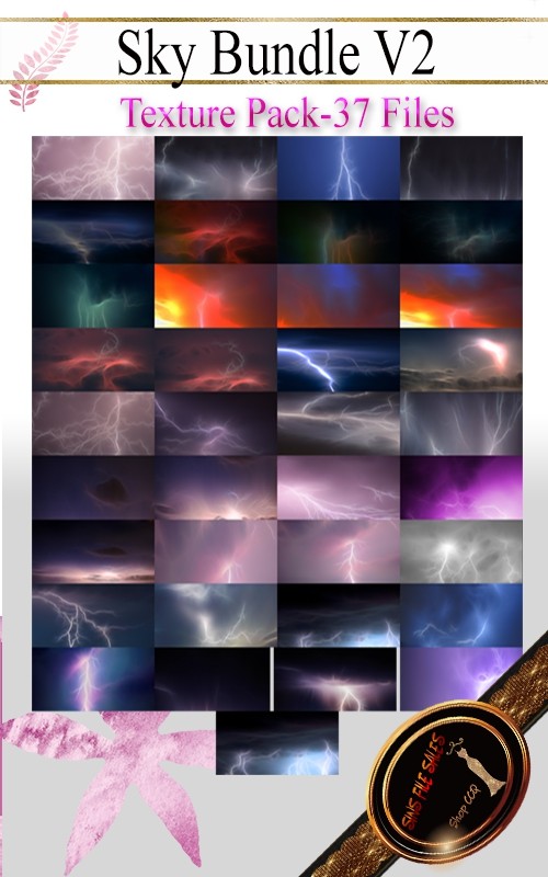 •Sky Bundle Texture Pack•V2 ***38 Files not 37*** - IMVU Shop and File ...