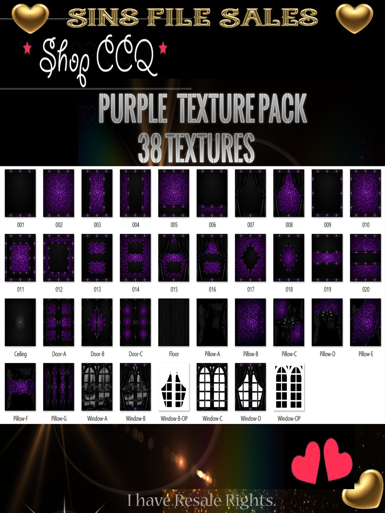 Purple Imvu Wall Textures