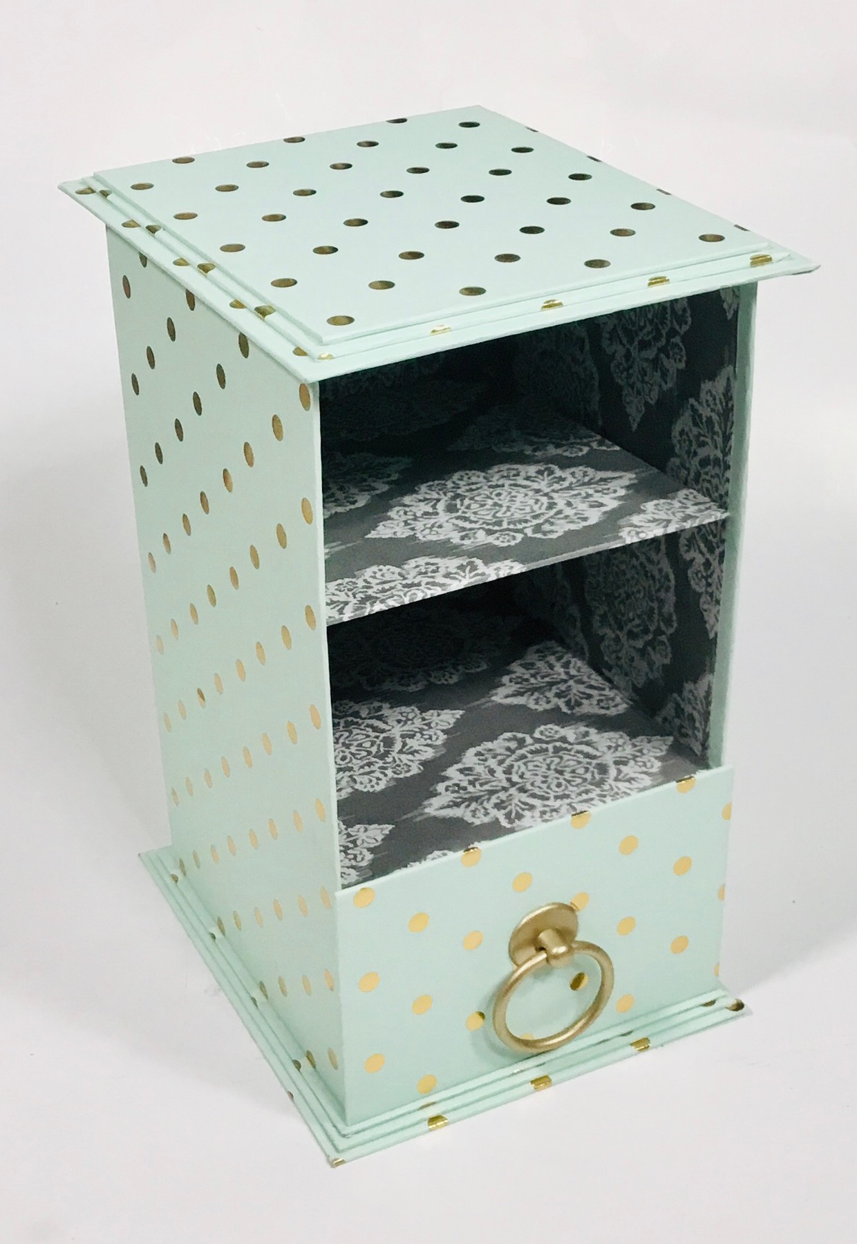 PEDESTAL BOX TUTORIAL - POSH PAPER LADY