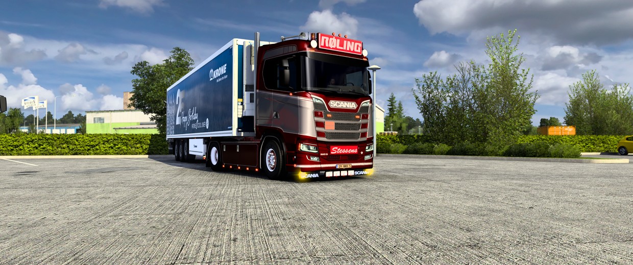 ![Truck mod]! Scania S Nextgen Roling Transport A/S - Euro truck ...