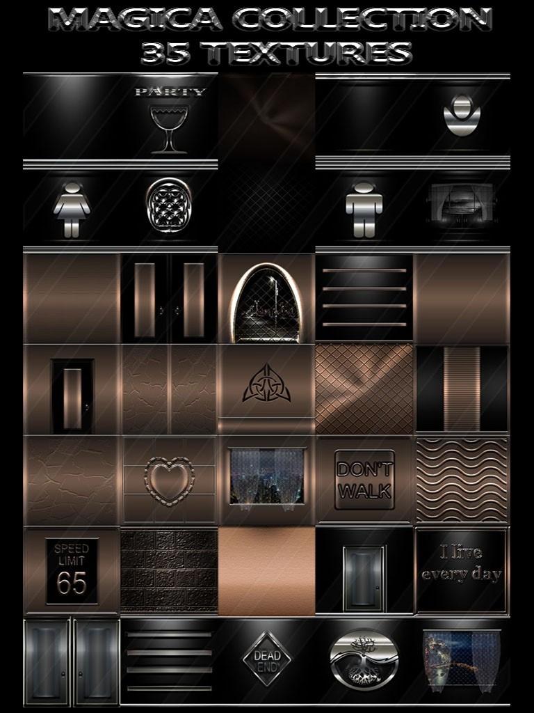 MAGICA COLLECTION 35 TEXTURES FOR IMVU ROOMS - panoshard2 manufacture ...