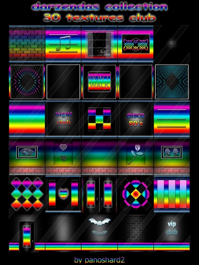 darzendas collection 30 textures for imvu creator club - panoshard2 ...