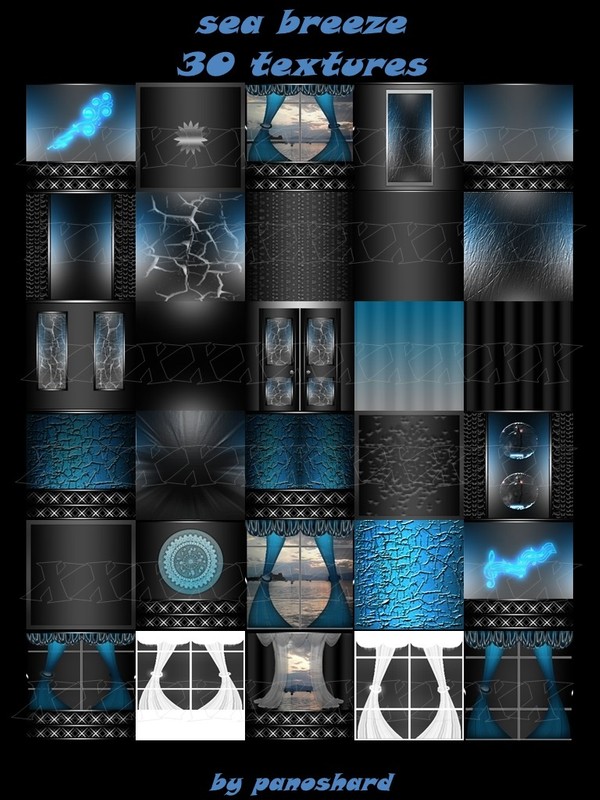 BLUE MORNING 25 TEXTURES FOR IMVU ROOMS - panoshard2 manufacture and ...